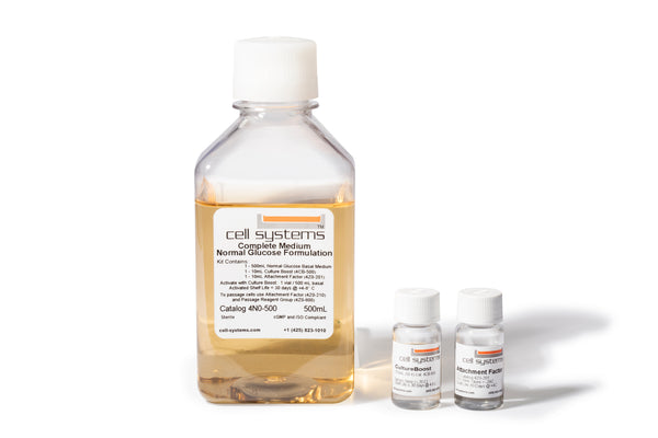 Cell Systems - Complete Medium Kit Formulated at Normal Blood Glucose ...